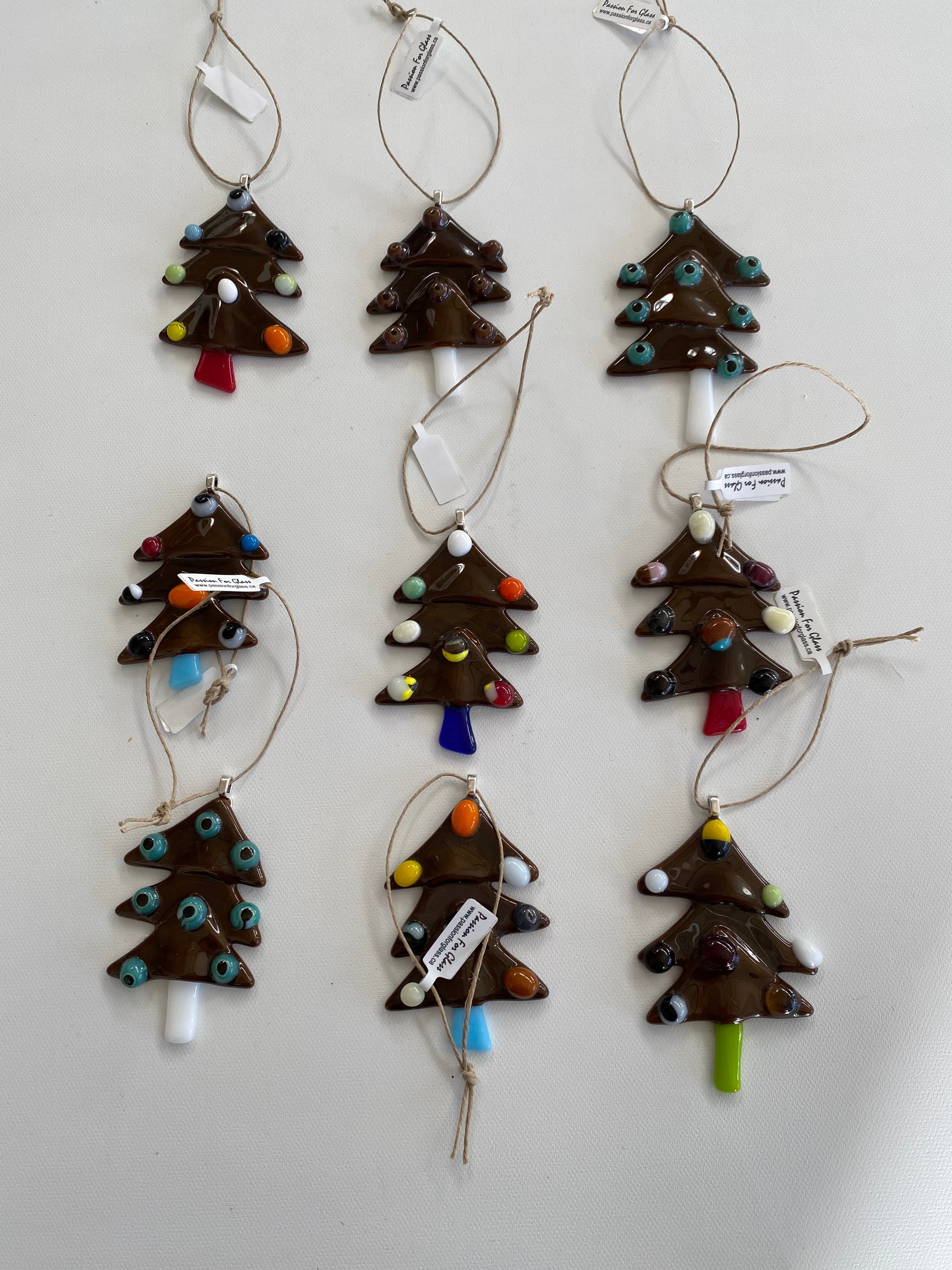 glass tree ornaments | Passion for Glass